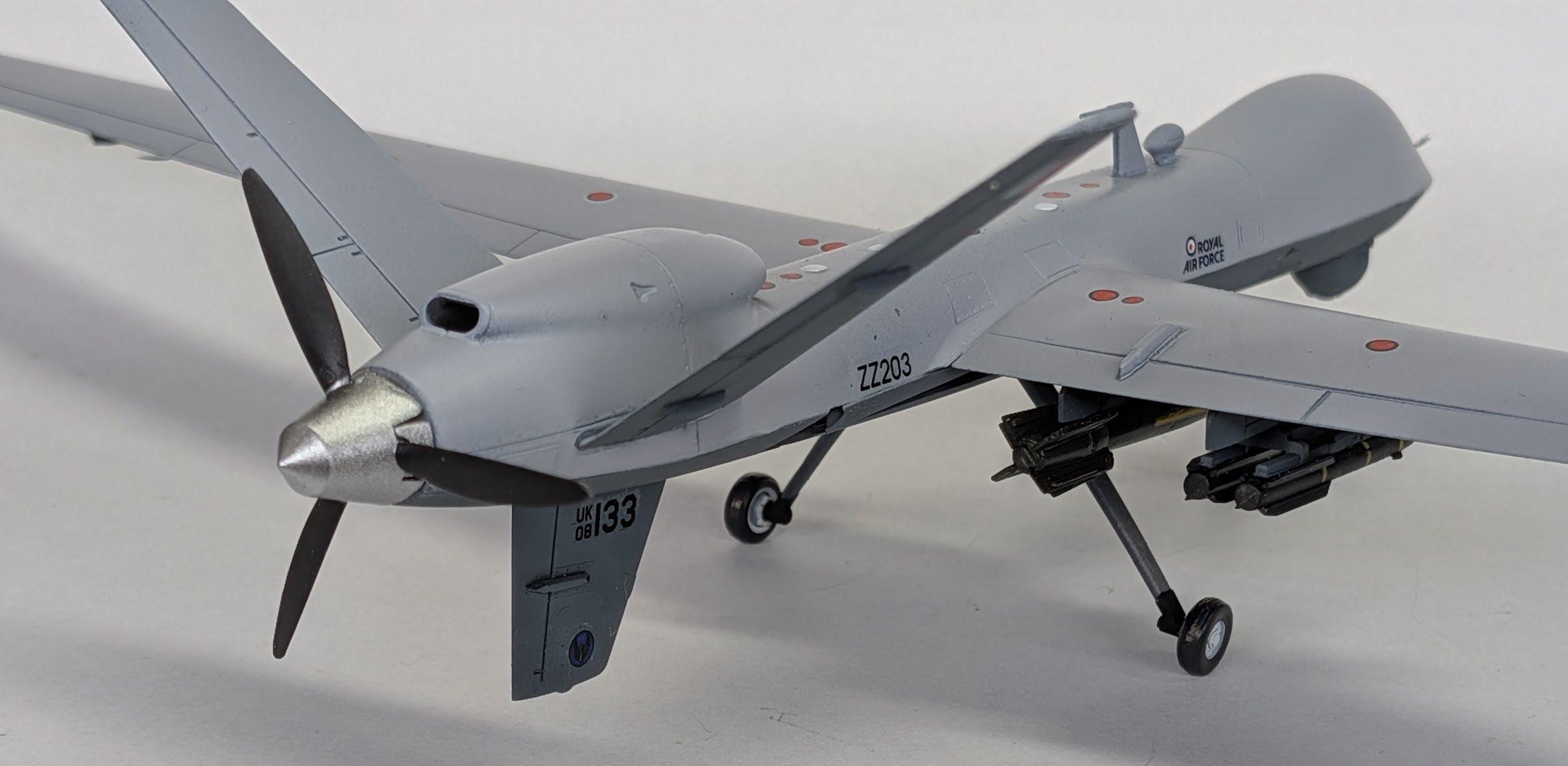 Kinetic 1/72 General Atomics MQ9 Reaper (K72004) - - The Airfix Tribute ...